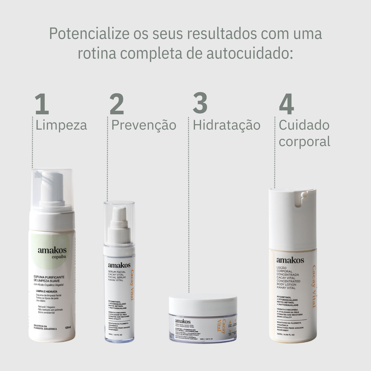 Creme facial cacay - 50g – Amakos